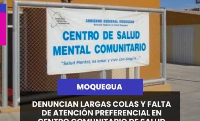 MOQUEGUA | DENUNCIAN LARGAS COLAS Y FALTA DE ATENCIÓN PREFERENCIAL EN ...